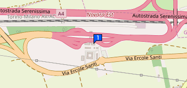 SATAP, Autostrada A4 Torino - Milano, Novara NO, Telefono +39 011 9141 5201